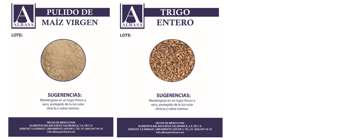 Materias Primas - ALBASA